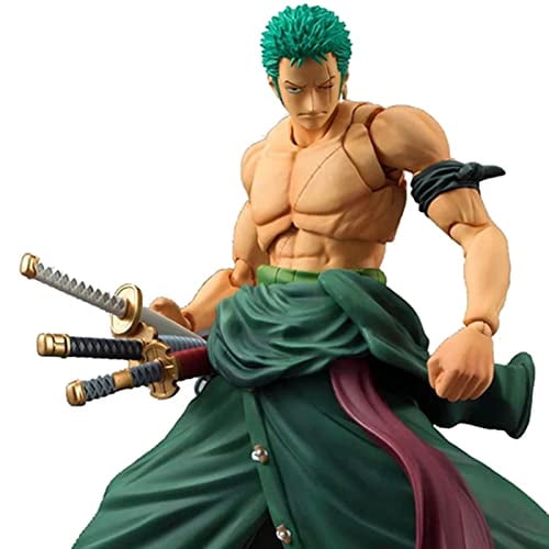 Dupurit Anime Figure,One Piece 18Cm Roronoa Zoro Joints Moveable PVC ...