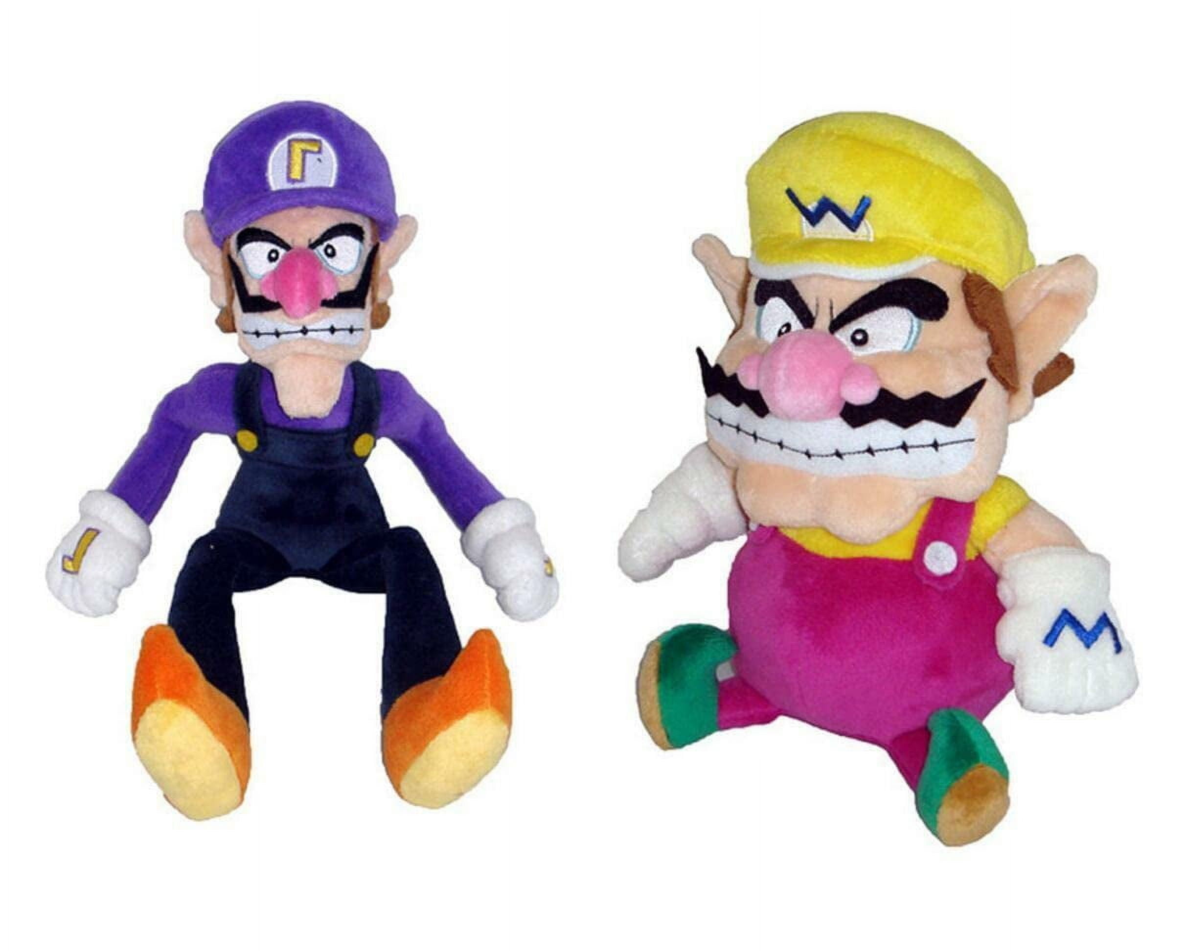 Dupurit Anime Wario Plush Waluigi Stuffed Doll Wario & Waluigi Figure ...