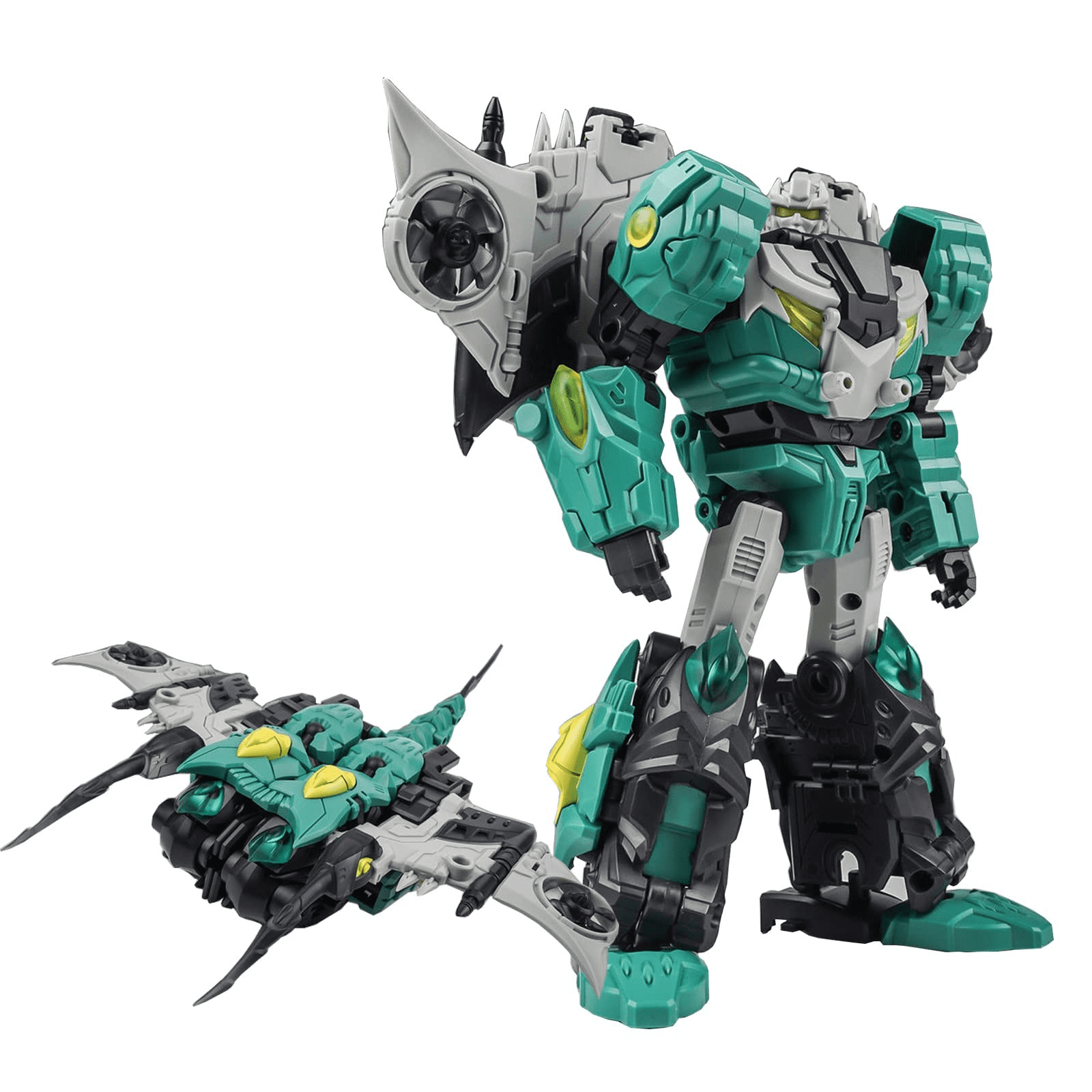 Dupurit Transformer Toy Deformed Manta Ray/Weapon Form Toy Robot Model ...