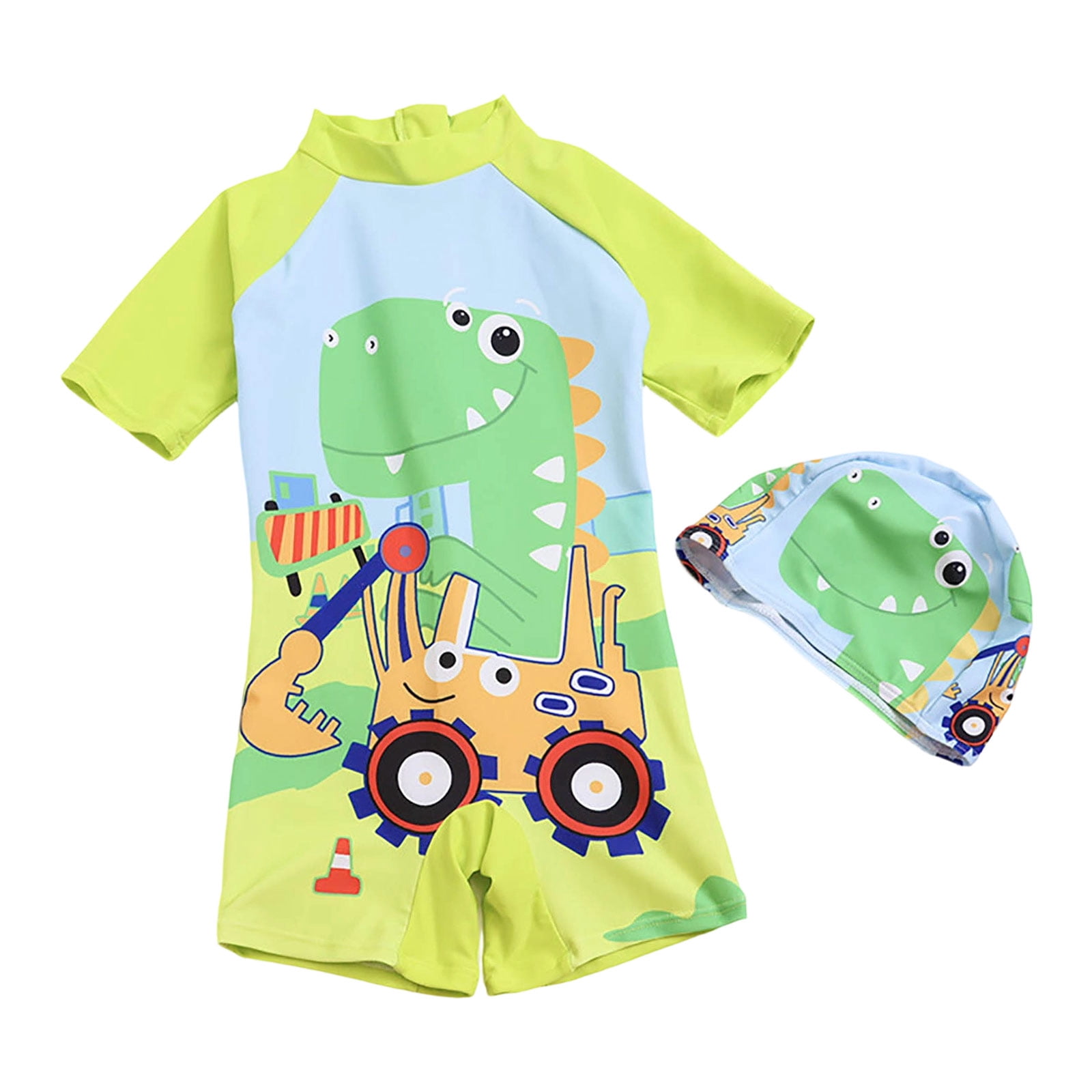 Duqingm Baby Boy Girl Swimwear Casual Zipper One Pieces Rash Guard ...