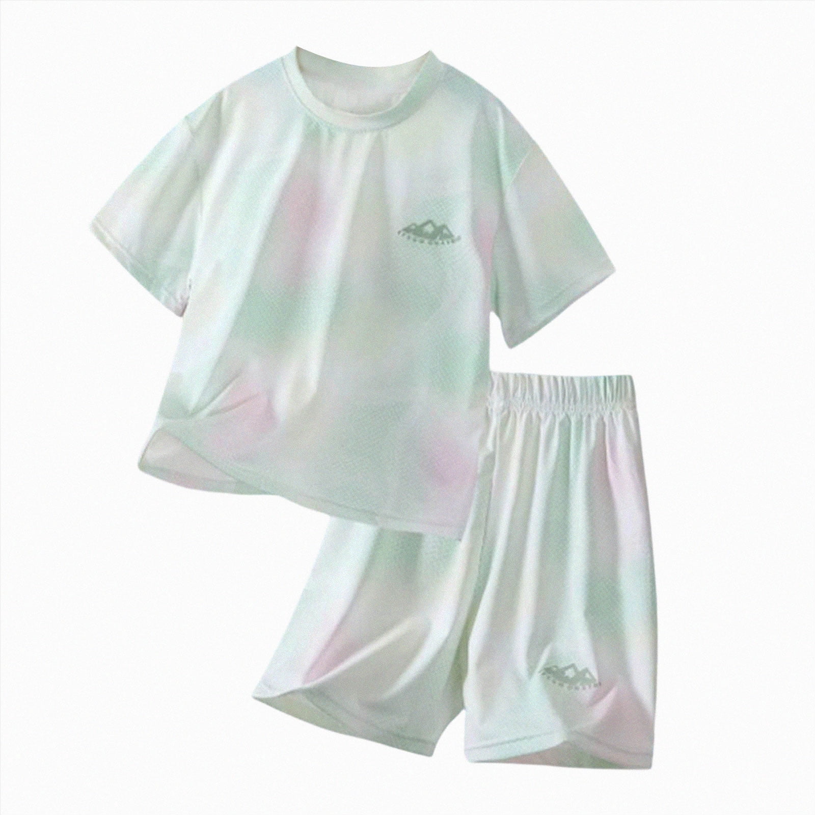 Duqingm Boys Girls Pajamas Soft T-Shirt Shorts Party Sleepwear Set for ...