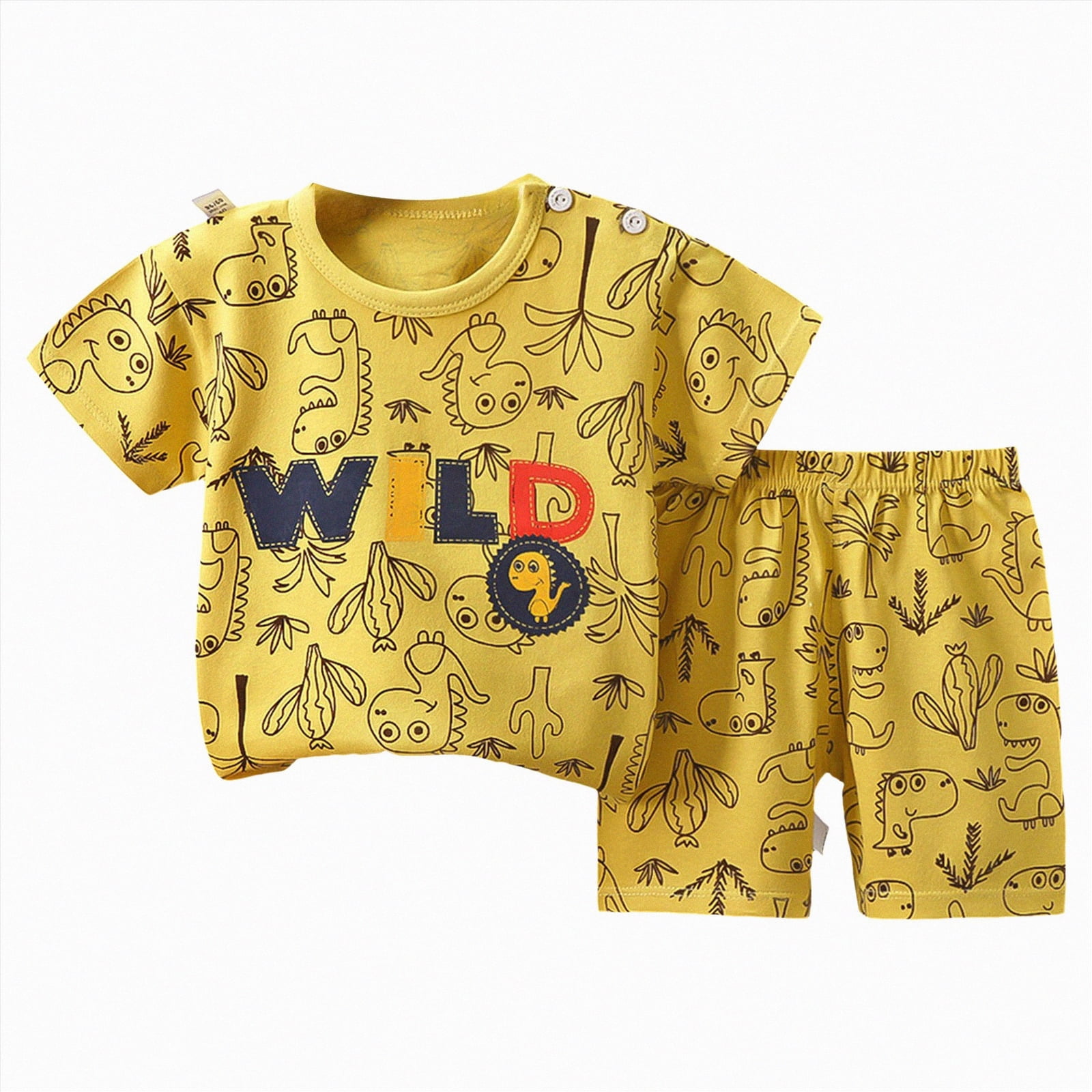Duqingm Cool Toddler Boy Clothes Toddler Baby Girls Summer Outfits ...