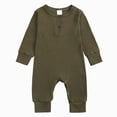 Duqingm Infant Boys Girls Clothes Set Newborn Baby Romper Ribbed Knit ...