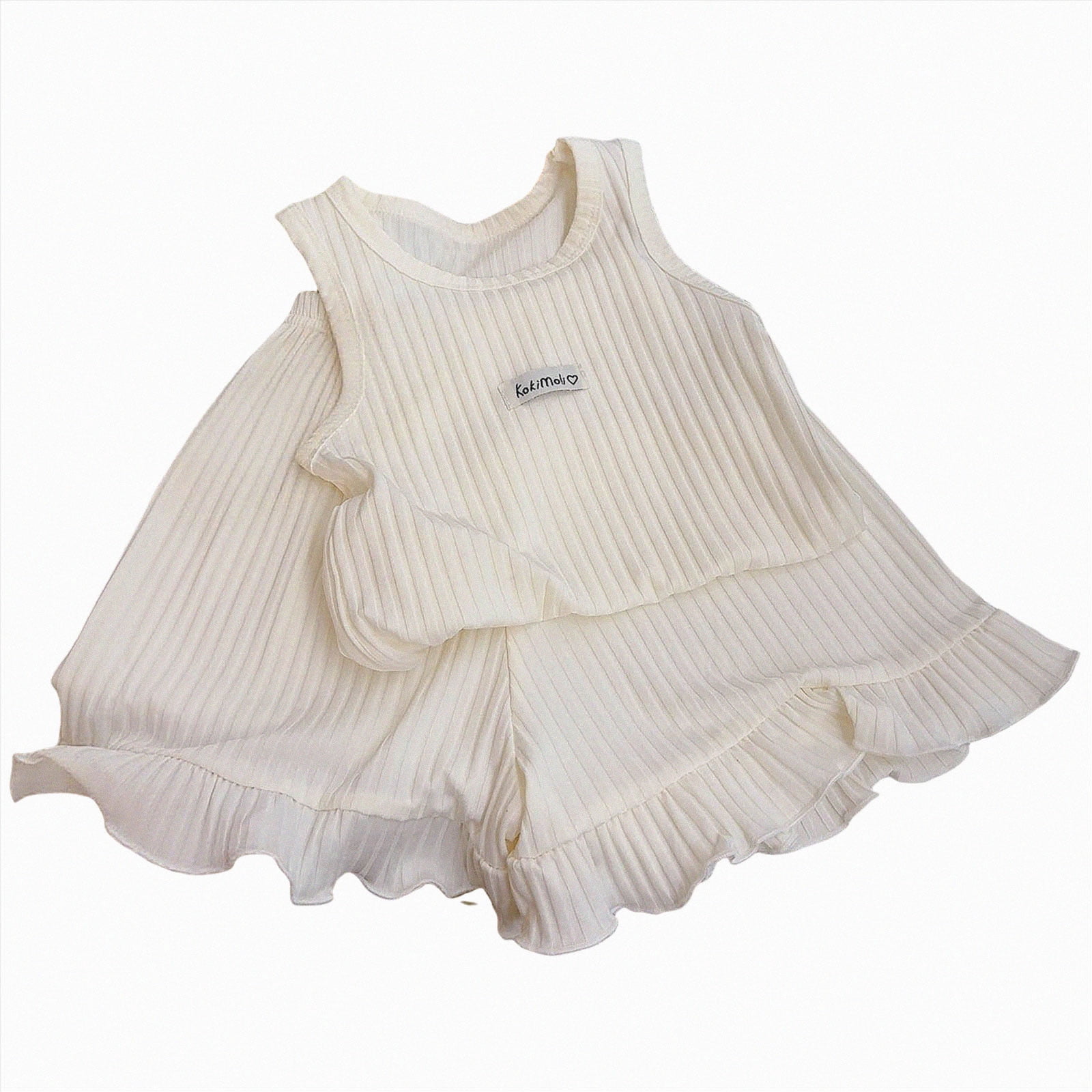 Duqingm Little Toddler Kids Girl Clothes Set 1-8 Years Summer Outfits ...