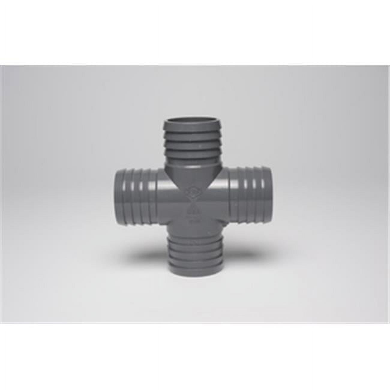 Dura 1.25 in. Barbed PVC Coupling - Walmart.com