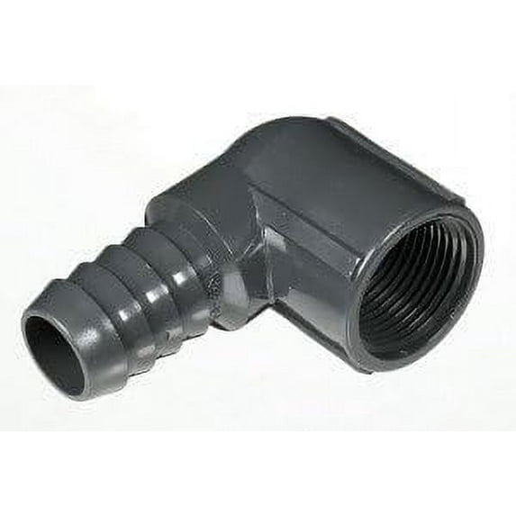 Dura 1" x 3/4" Combination Reducing 90° Elbow Insert x Fipt PVC Fitting ...