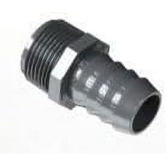Dura 1" x 3/4" Reducing Male Adapter Mipt x Reducing Insert PVC Fitting ...