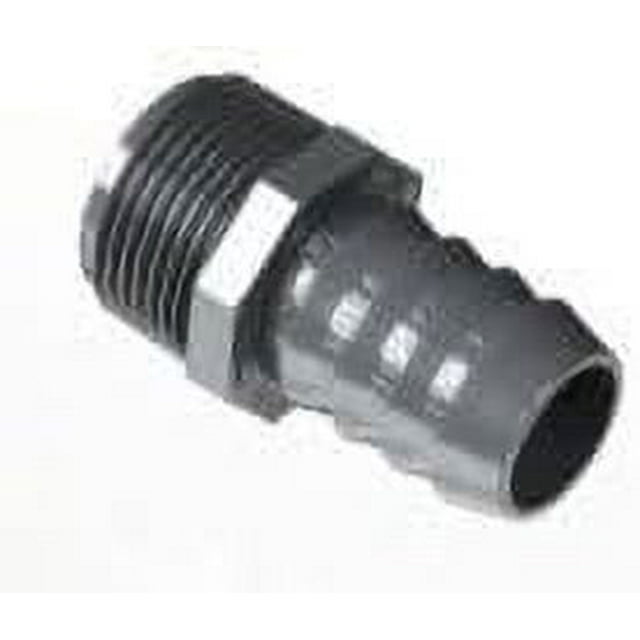 Dura 1" x 3/4" Reducing Male Adapter Mipt x Reducing Insert PVC Fitting ...