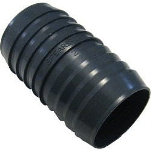 Dura 1429-020 PVC Schedule 40 2 Insert Coupling Fitting - Walmart.com