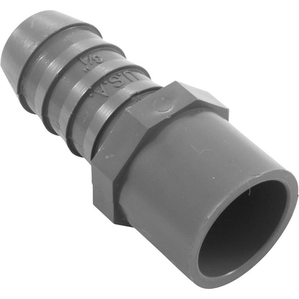 Dura Adapter, 1/2" Slip x 3/4" Spigot x 3/4" Barb 1432-007 - Walmart.com