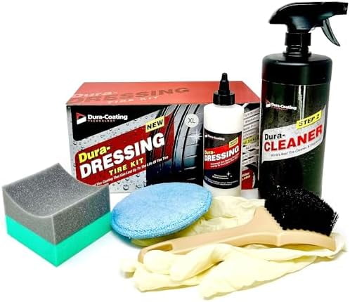 Dura-Dressing XL Total Tire Kit - Double Size Car Kit - Tire Dressing ...