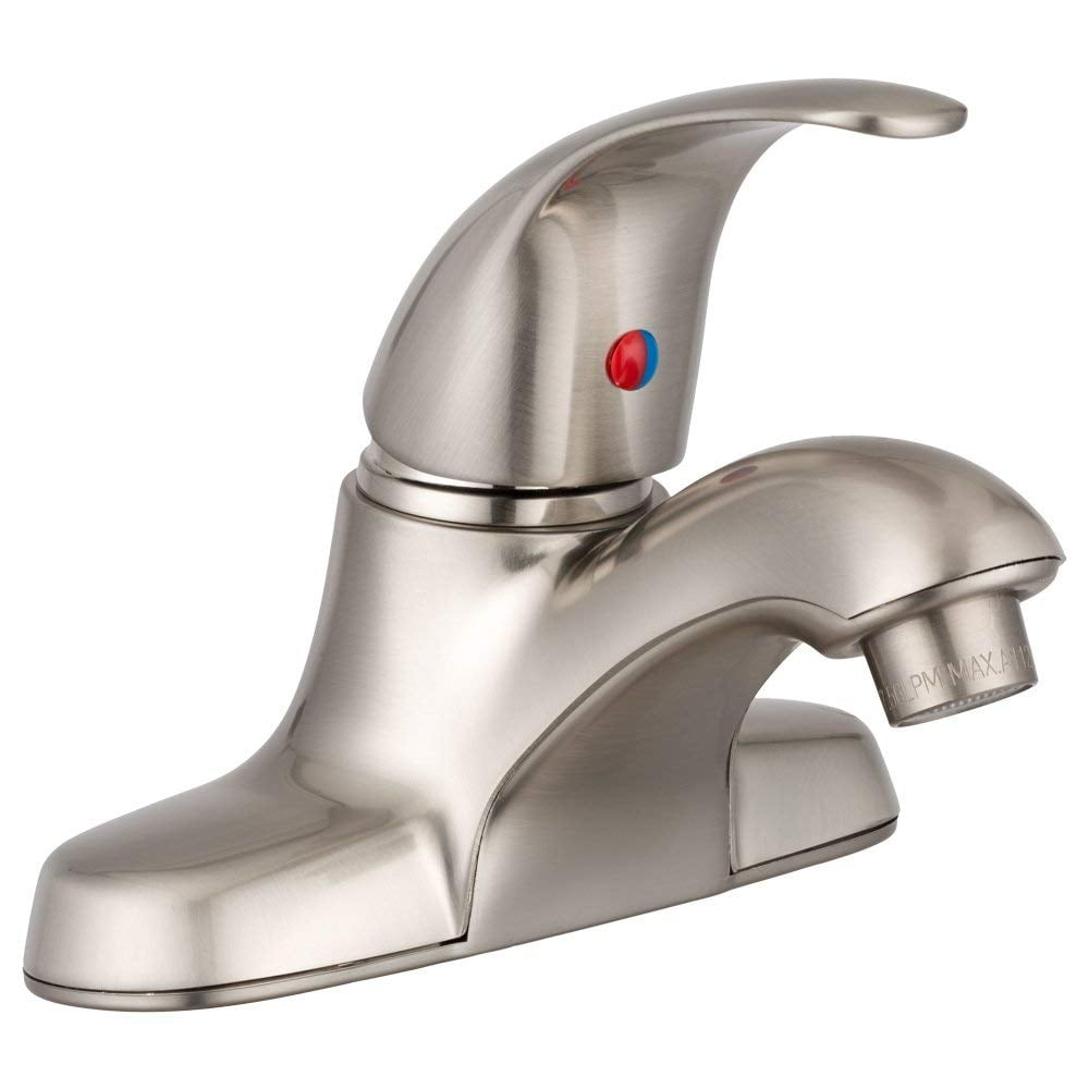 Dura Faucet D6U-DFNML210SN Heavy Duty Single Lever Faucet, Nickel ...
