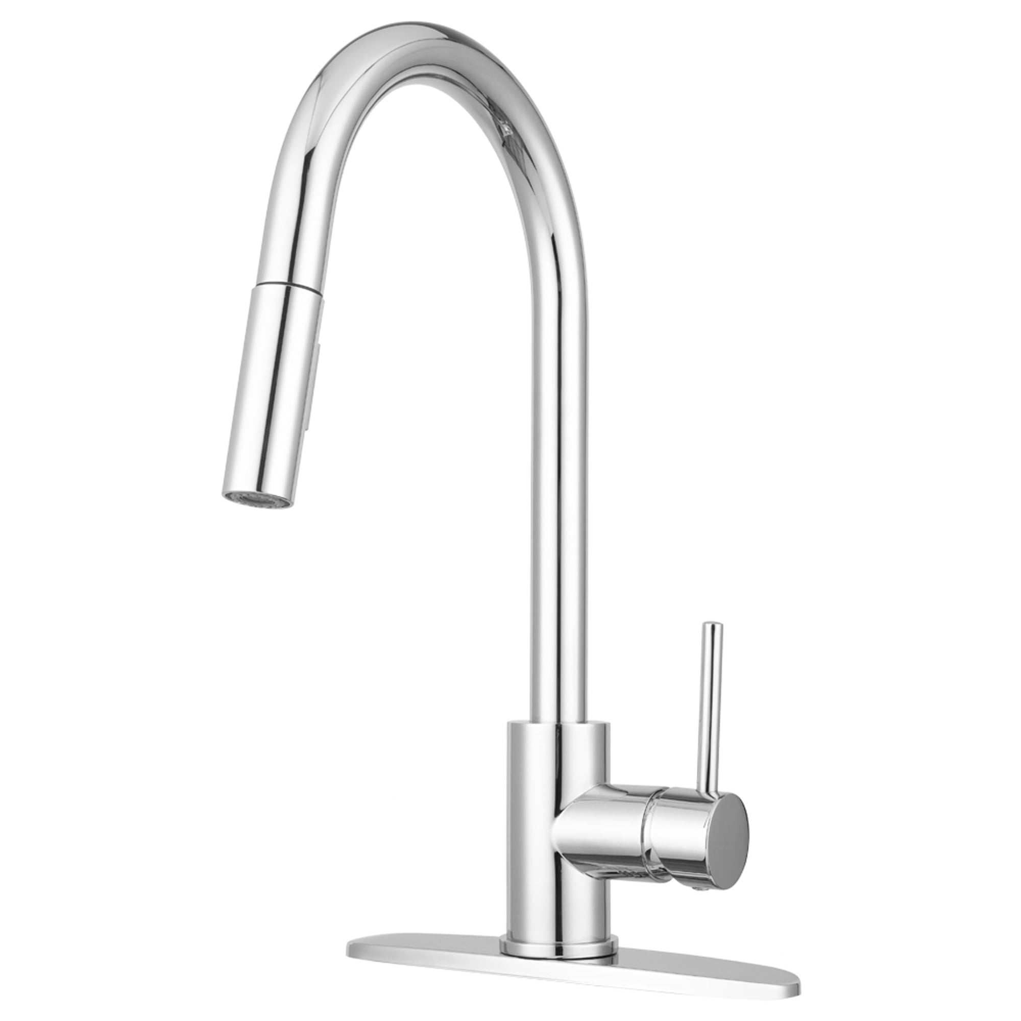 Dura Faucet DF-MK530SLK-CP Streamline Pull-Down RV Kitchen Faucet ...