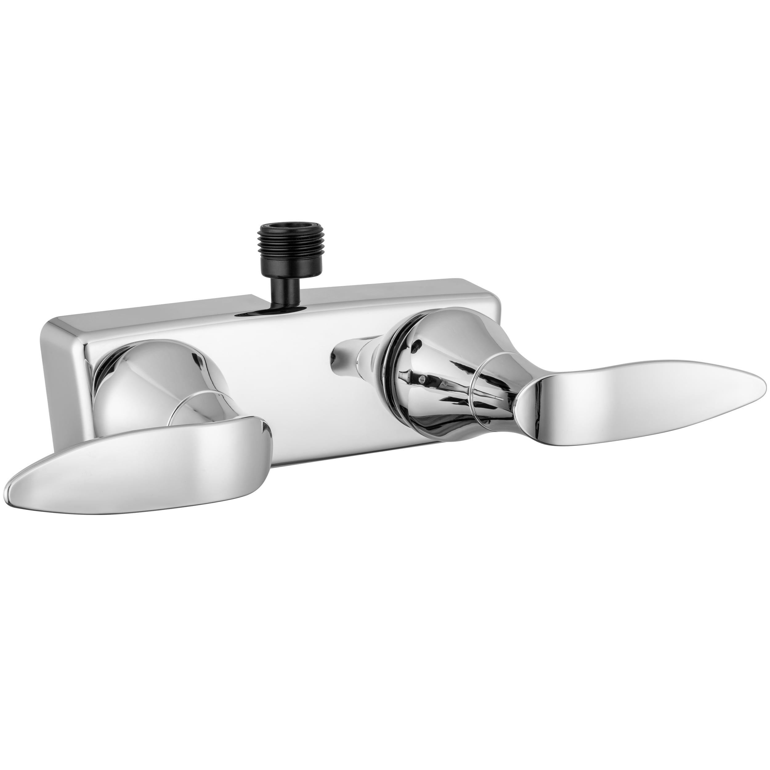 Dura Faucet DF-SA100LH-CP RV Shower Faucet Valve Diverter with Winged ...