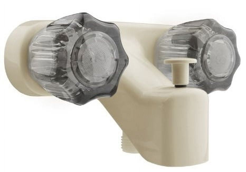 Dura Faucet Plastic Tub & Shower Faucet with Acrylic Knobs Handles ...