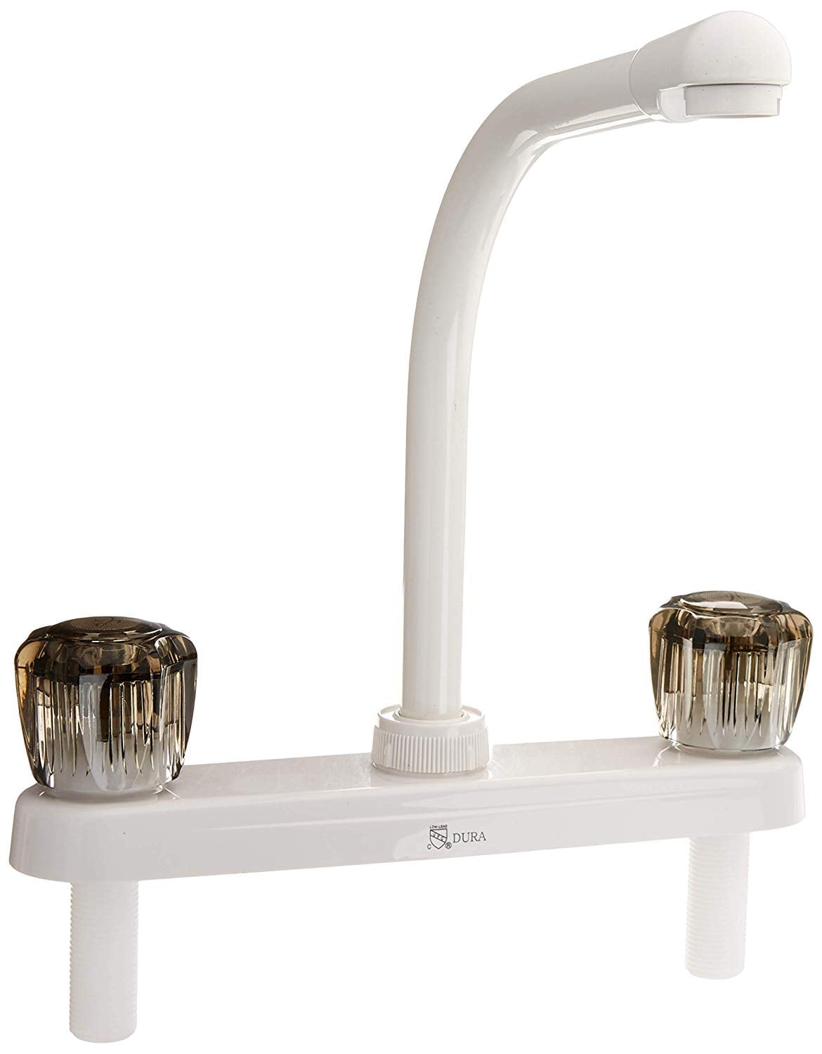 Dura Faucet Hi-Rise Kitchen Faucet for RVs - White - Walmart.com