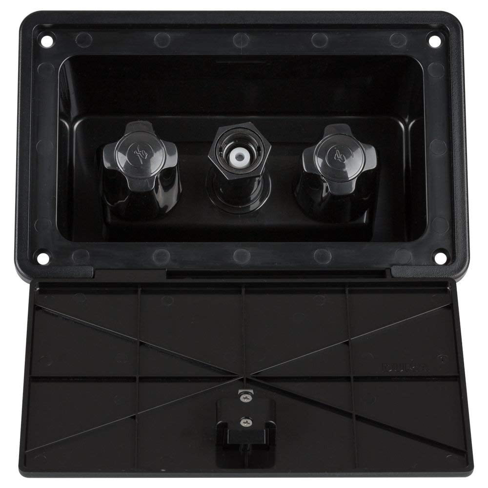 Dura Faucet RV Exterior Spray Box - Black - Walmart.com