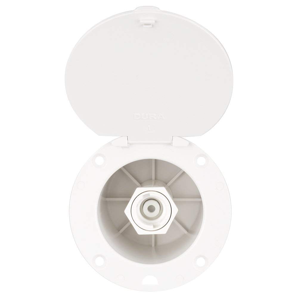 Dura Faucet RV Exterior Spray Dock - White - Walmart.com