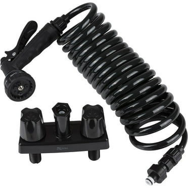Dura Faucet RV Exterior Quick Connect Sprayer & Hose Kit - Black ...