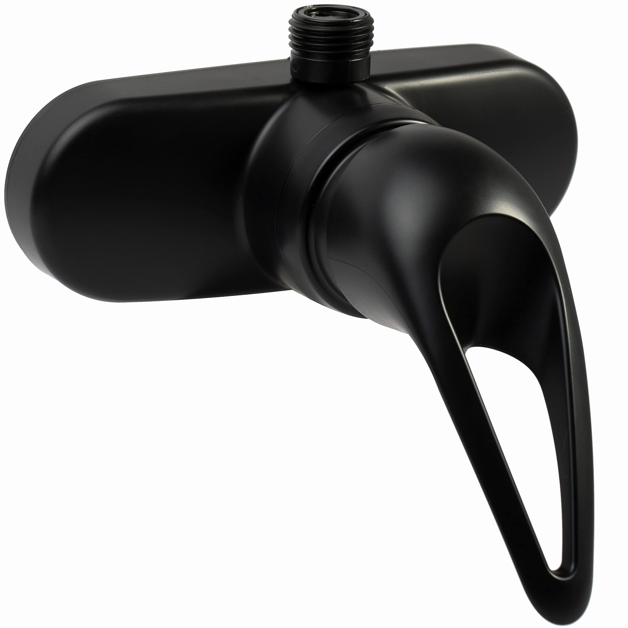 Free Shipping! Dura Faucet Single Lever RV Shower Faucet - Matte Black ...