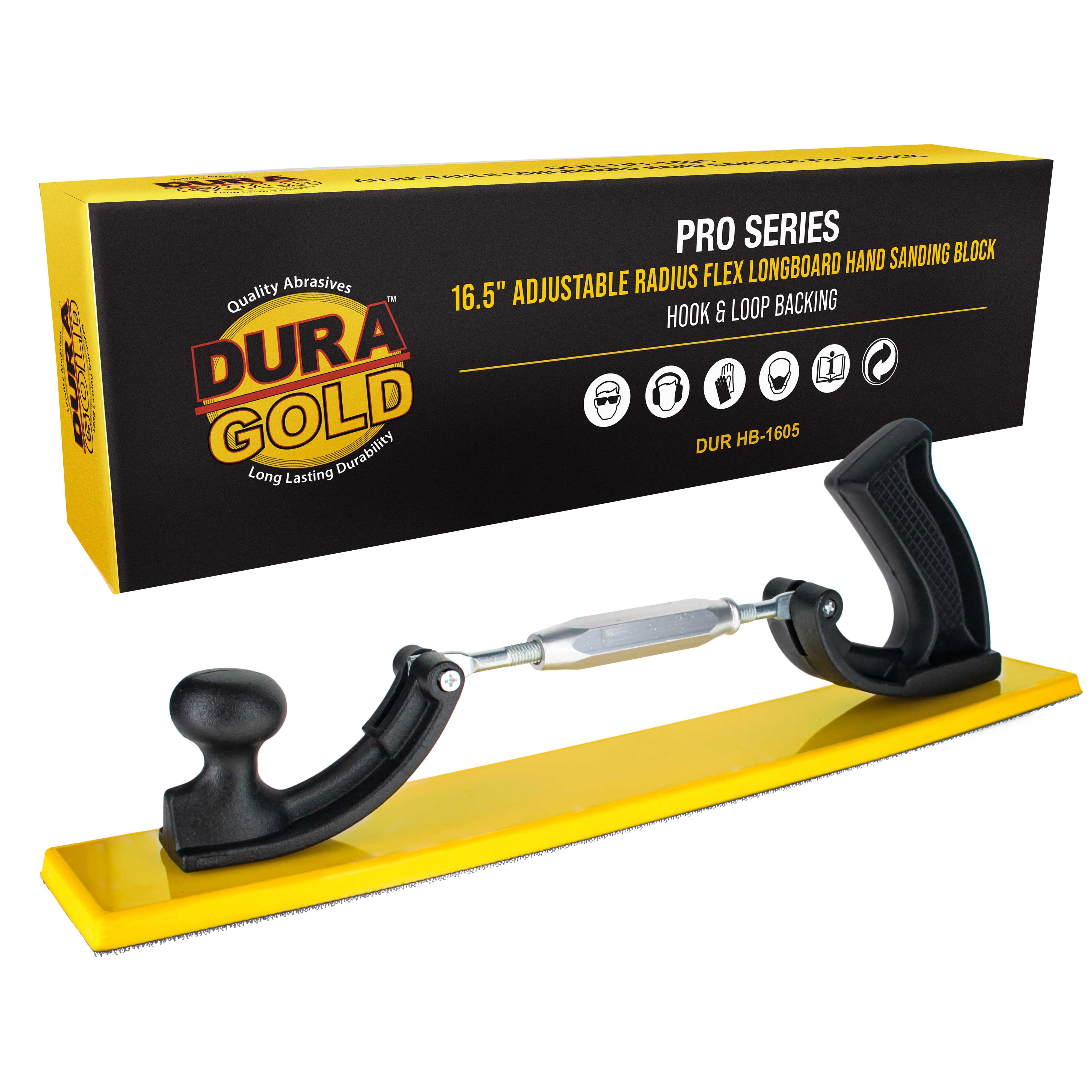 Dura-Gold Pro Series 16.5" Adjustable Radius Flex Longboard Hand ...