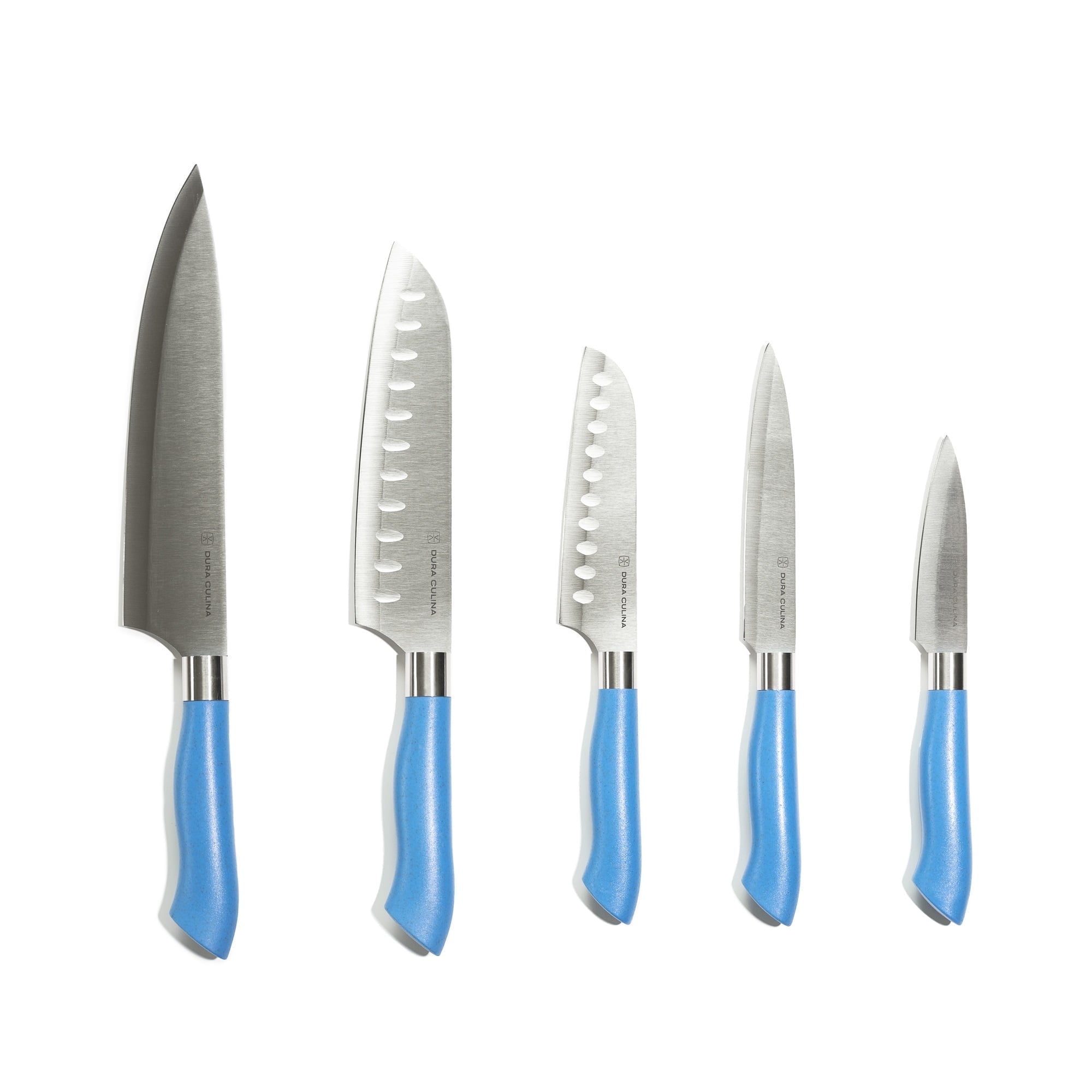 Dura Living EcoCut 10-Piece Kitchen Knife Set - High Carbon Stainless ...
