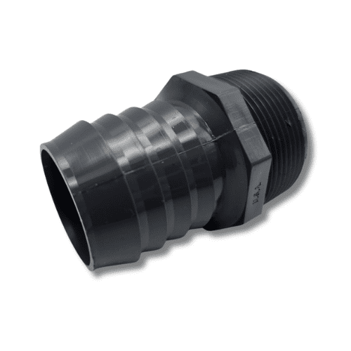 Dura Plastics Lasco Barbed Male Pipe End – Schedule 40 PVC Hose ...