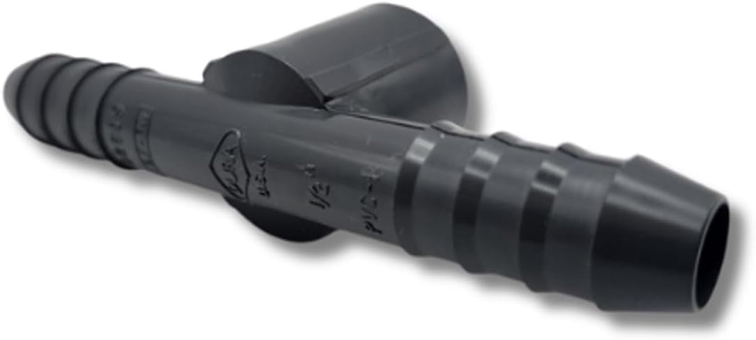 Dura Plastics Lasco Schedule 40 PVC Barbed Female Combo Tee – Barb × ...