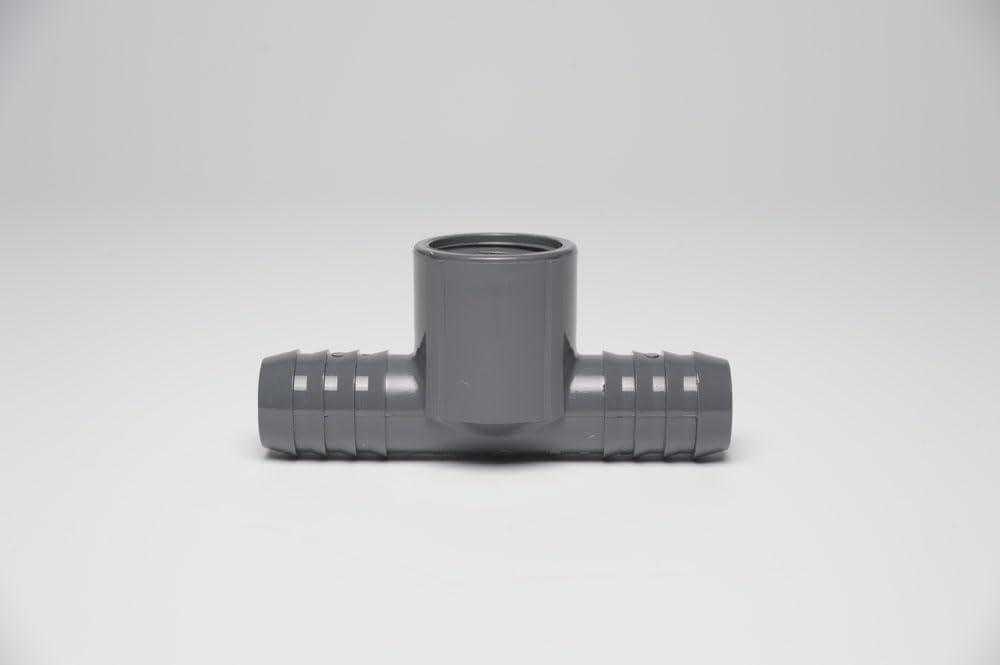 Dura Plastics | PVC Insert Combination Tee | Schedule 40 Black | 1-1/2 ...