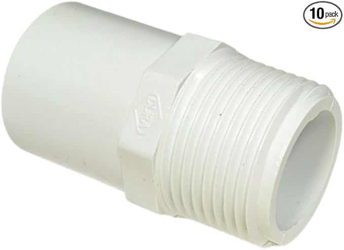 Dura Plastics Schedule 40 PVC PVC Male Slip Insert x MPT 1/2 ...