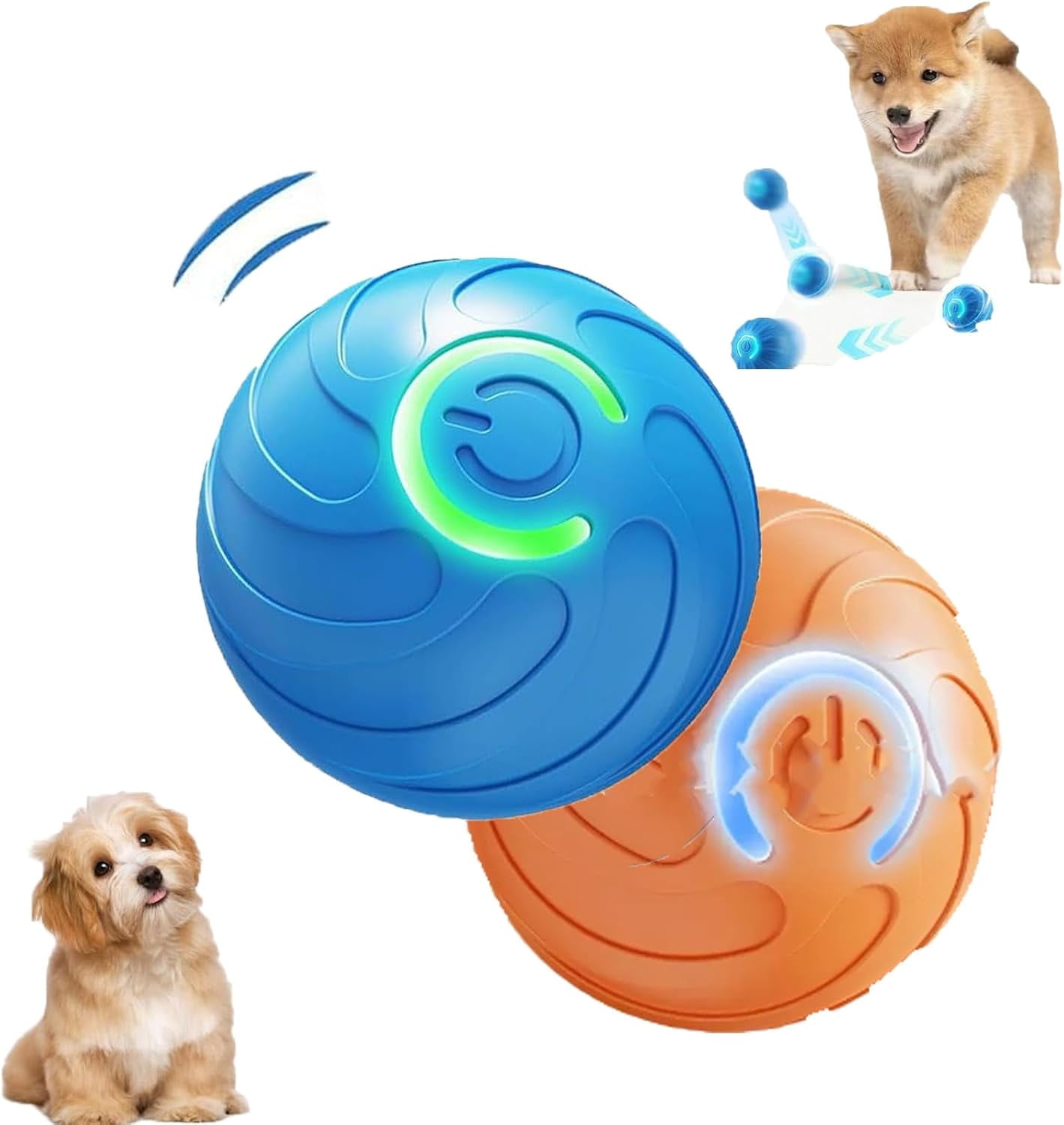 Dura Spin Ball for Large Dogs, Smart Jumping Ball Dog Toy, Alizure Dog ...