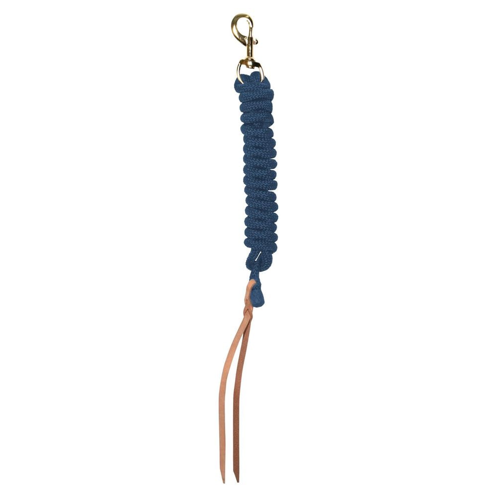 Dura-Tech 10' Deluxe Nylon Lead Rope | Superior Comfort Grip | Navy ...