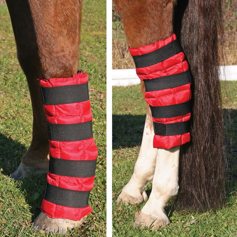 Dura-Tech Cooling Gel Horse Leg Wrap | Equine Ice Boot | Easy Fit | 16 ...