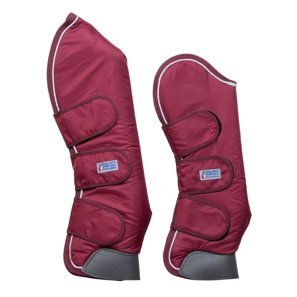 Dura-Tech Elite Pro Horse Shipping Boots | Contoured Design | Burgundy ...
