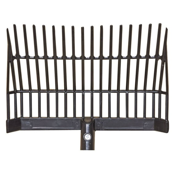 Dura-Tech Manure Fork Head Only | 2-Bar Design for Durability | 16-Tine ...