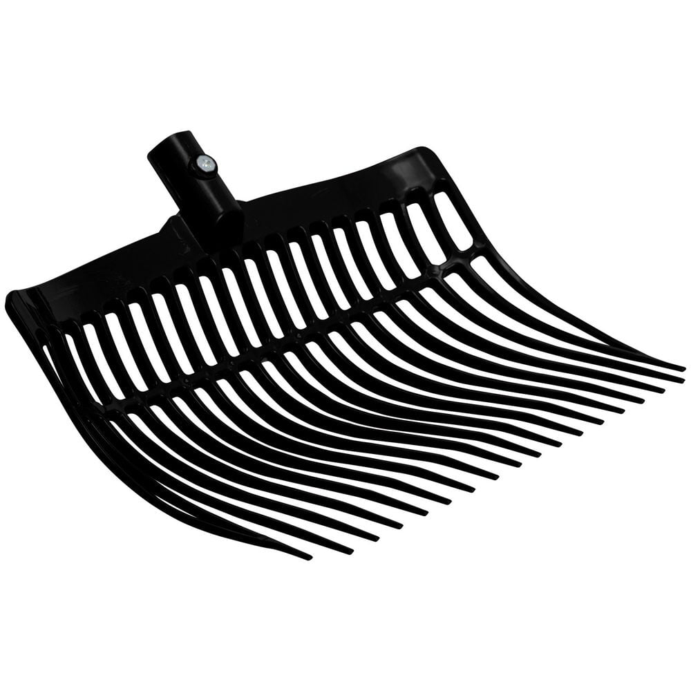 Dura-Tech Manure Fork Replacement Head Only | Horse Manure Rake | Color ...