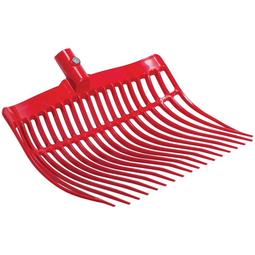 Dura-Tech Manure Fork Replacement Head Only | Horse Manure Rake | Color ...