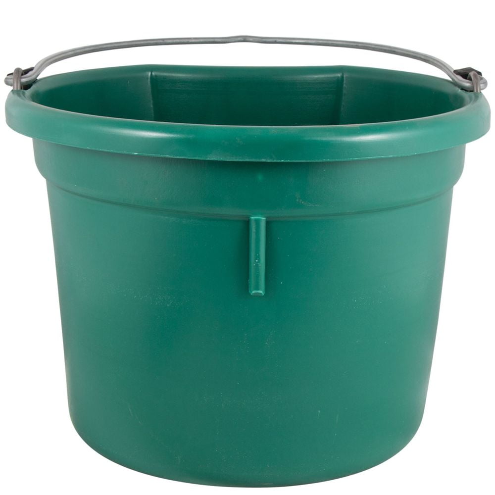 Dura-Tech Platinum Flatback 20 Quart Bucket | Reinforced Handle | Color ...
