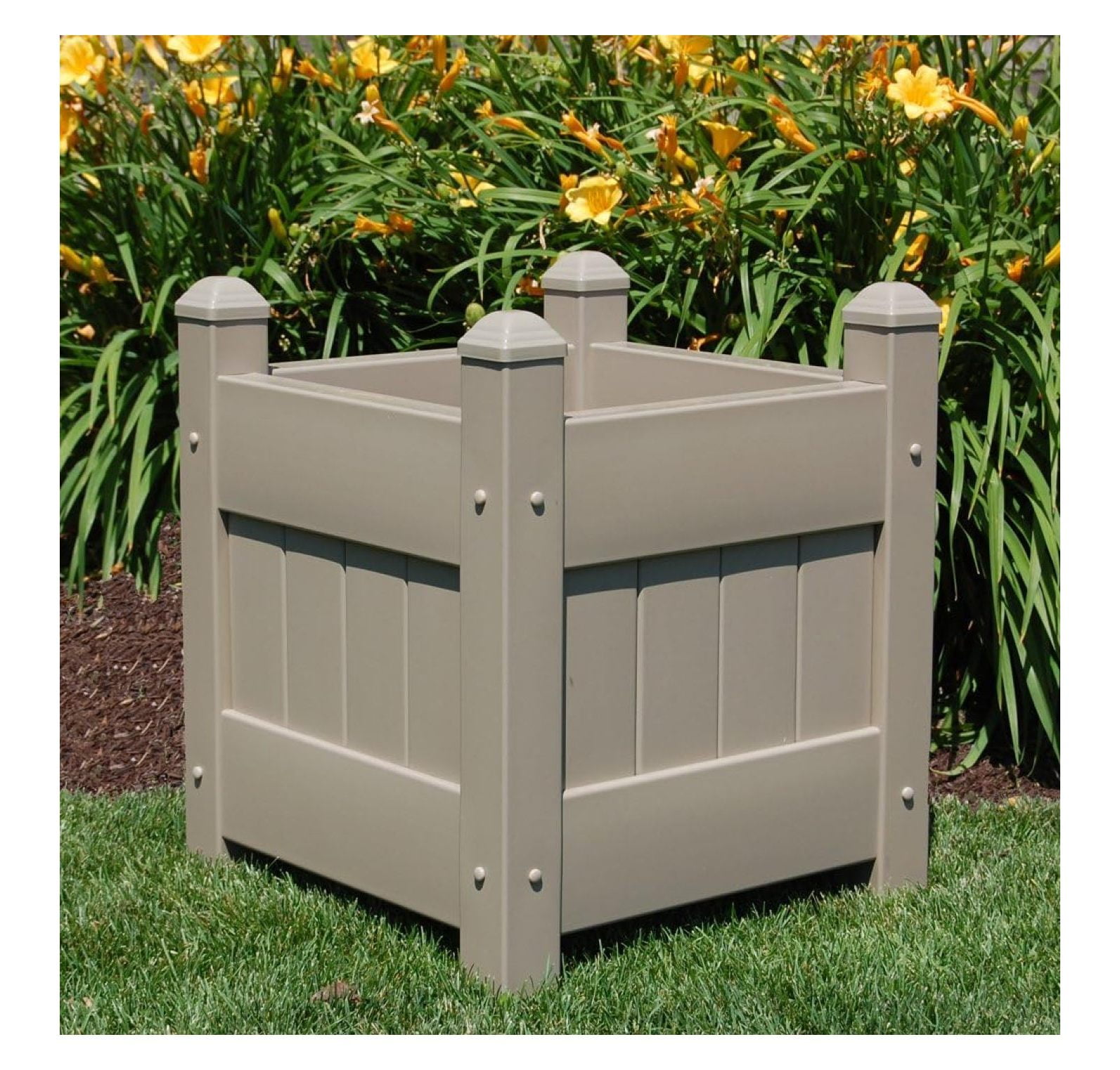 Dura-Trel 11123 Small Planter Box - Walmart.com