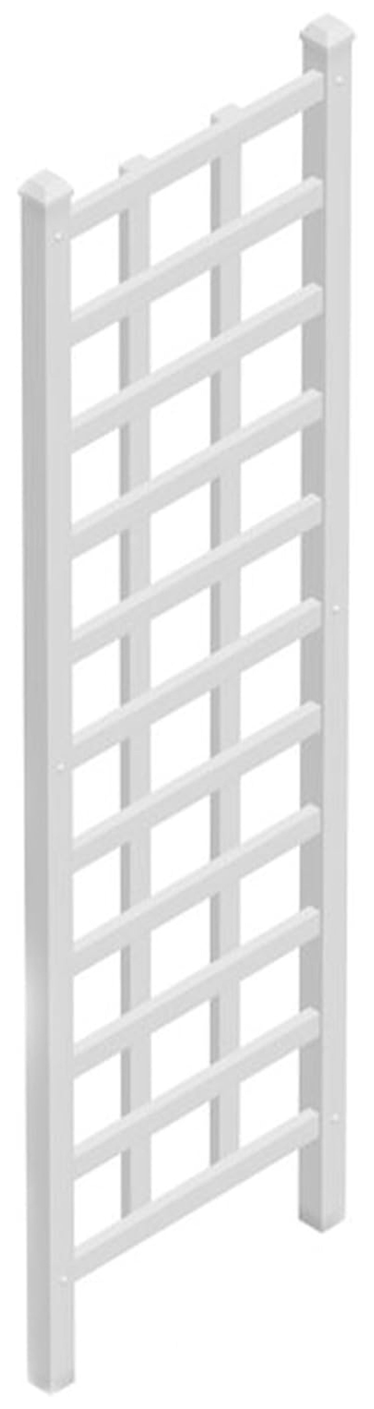 Dura-Trel Elmwood 22 by 75 Inch Indoor Outdoor Garden Trellis Plant ...