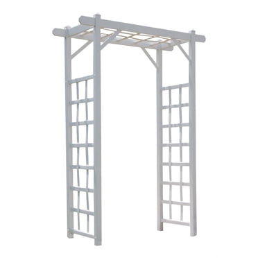 Free Shipping! Dura-Trel Wellington Arbor 72" x 85" Outdoor Garden Arch ...