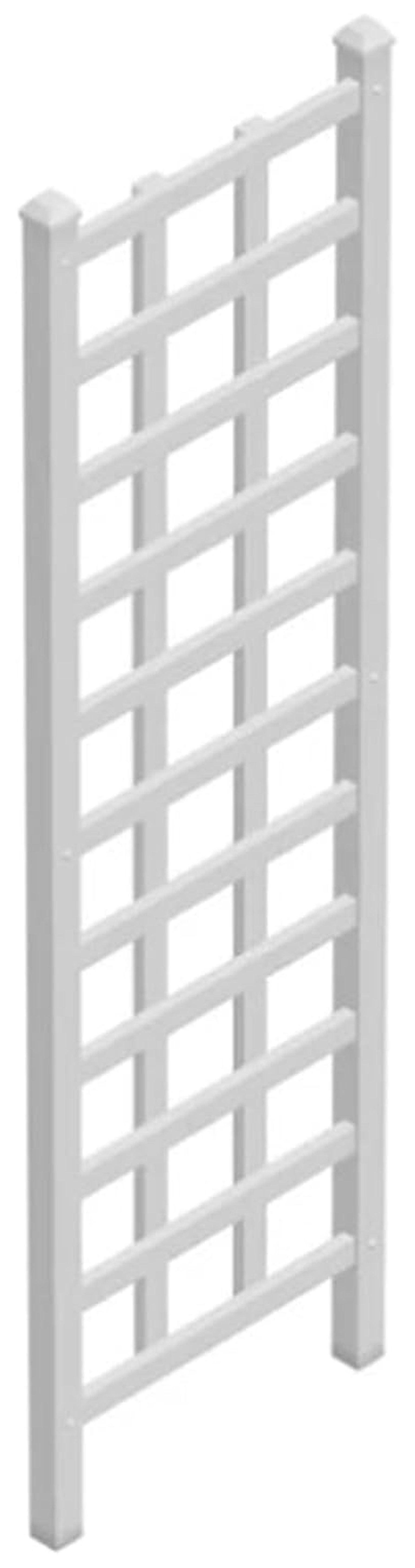 Dura-Trel Providence 22 x 75 Inch PVC Vinyl Outdoor Garden Patio ...