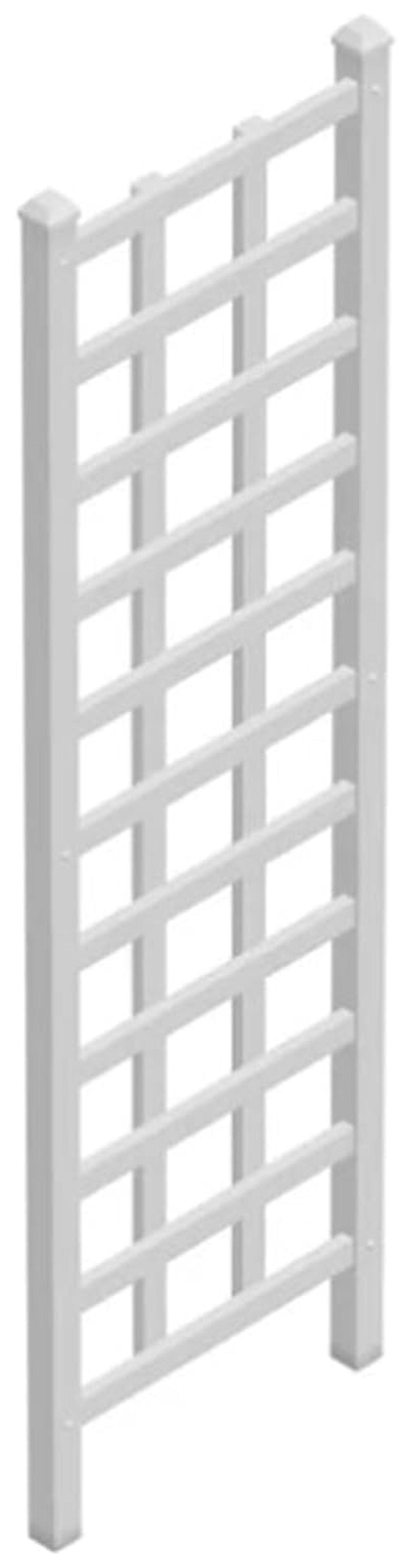 Dura-Trel Providence 22 x 75 Inch PVC Vinyl Outdoor Garden Patio ...