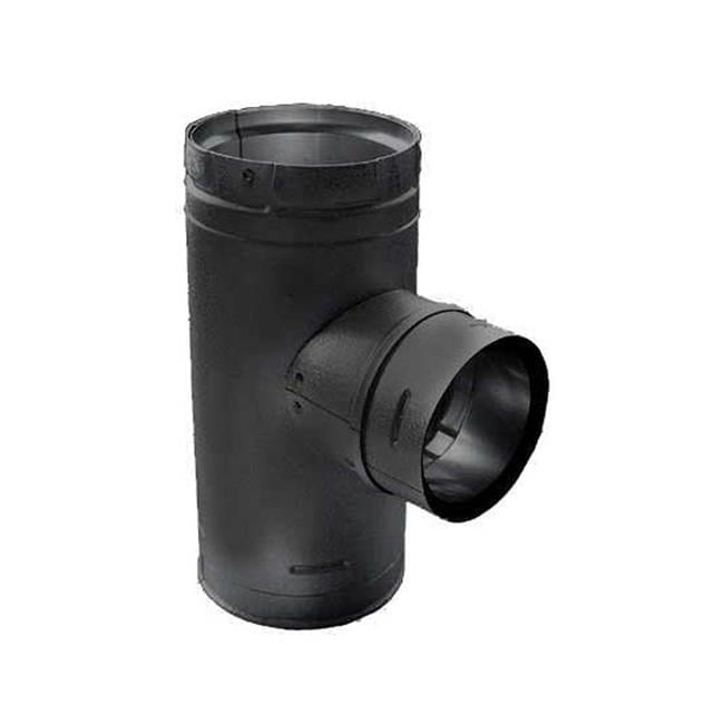 Dura Vent 3PVP-TADX4B1 3 in. Dia. Pellet Vent Pro Black Adapter Branch ...