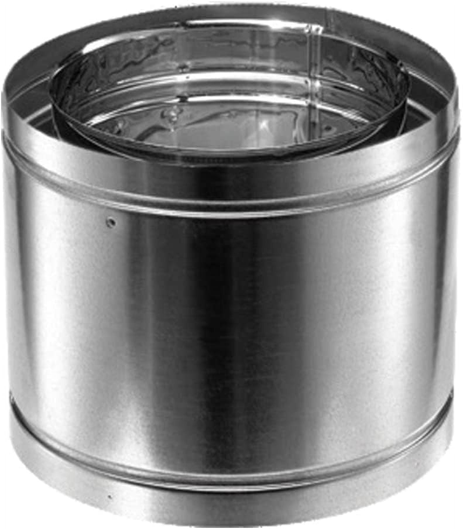 DuraChimney II Class A Galvanized Steel Chimney Pipe, Double Wall, 12 ...