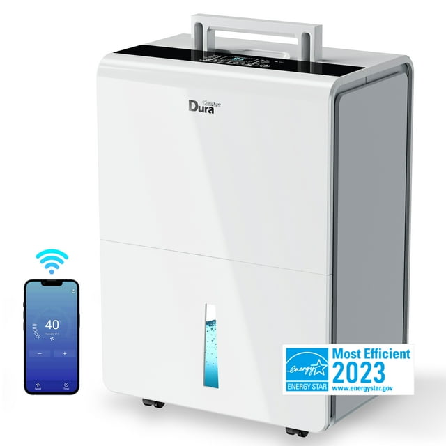 DuraComfort Energy Star 35 Pint Dehumidifier with Wifi for Basements ...