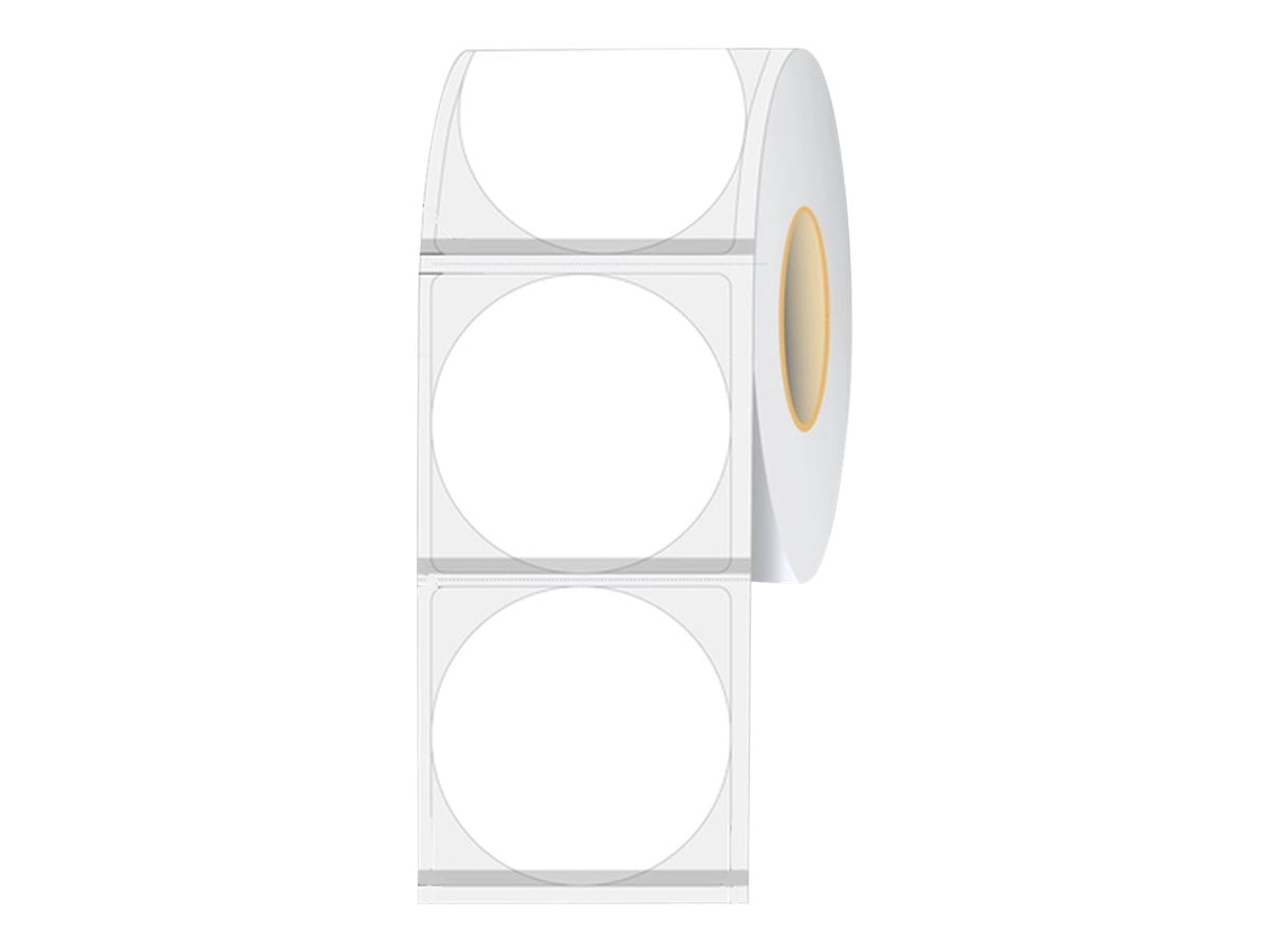 DuraFast - Paper - high-glossy - permanent adhesive - white - 3 in ...