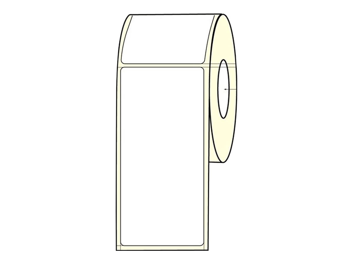 DuraFast - Permanent adhesive - white - 4 in x 12 in 80 label(s) (1 ...
