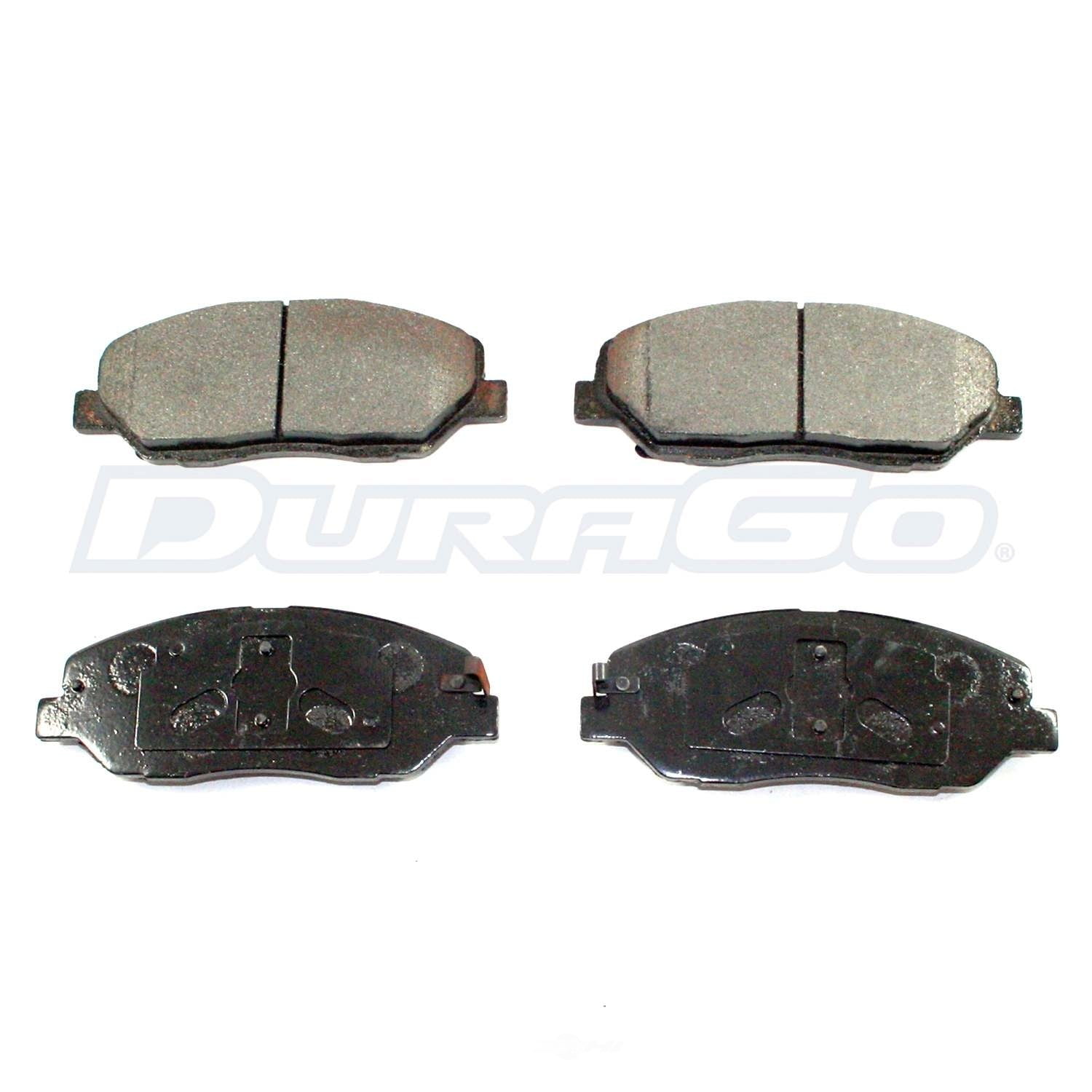Free Shipping! DuraGo BP1202C Disc Brake Pad Superior Friction and ...