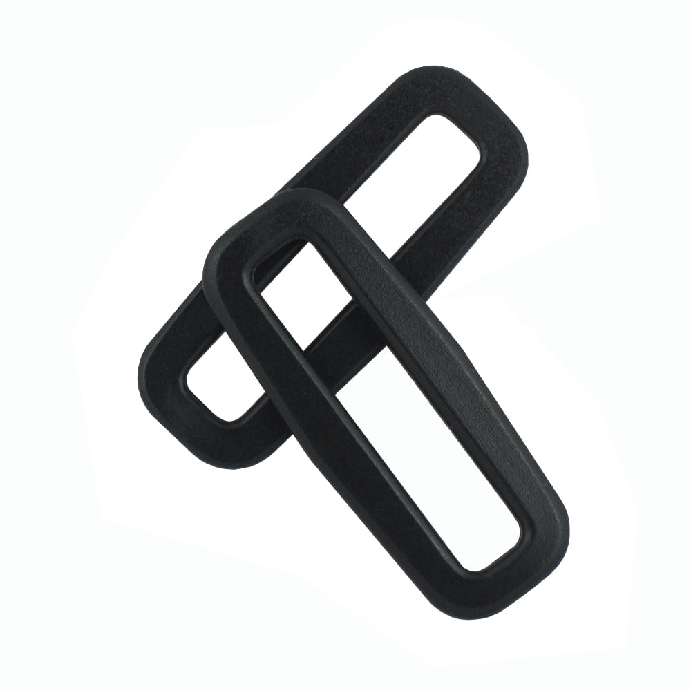 DuraGrip® Brand - 1.5" Black Rectangular Plastic Rings - Walmart.com